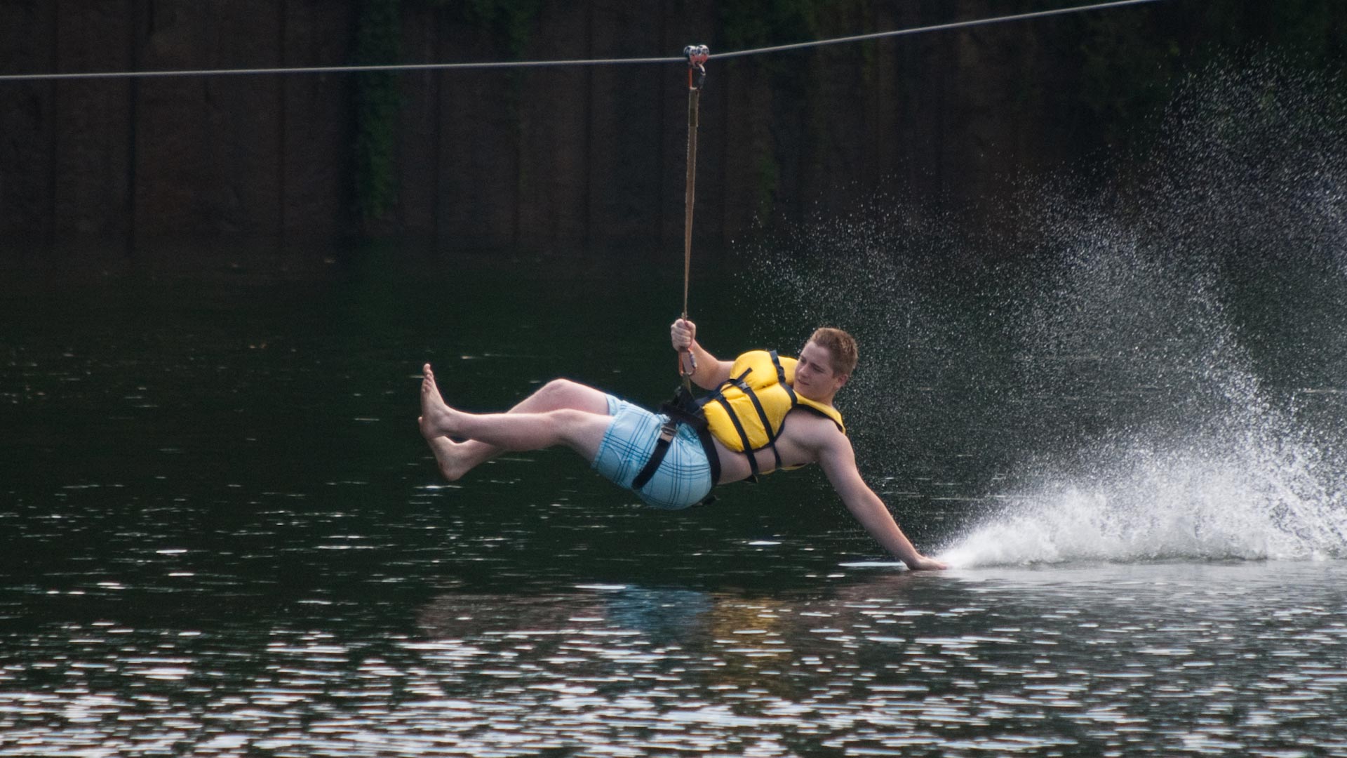 Zip Lines - Start high, ride fast and go long at Brownstone Park!